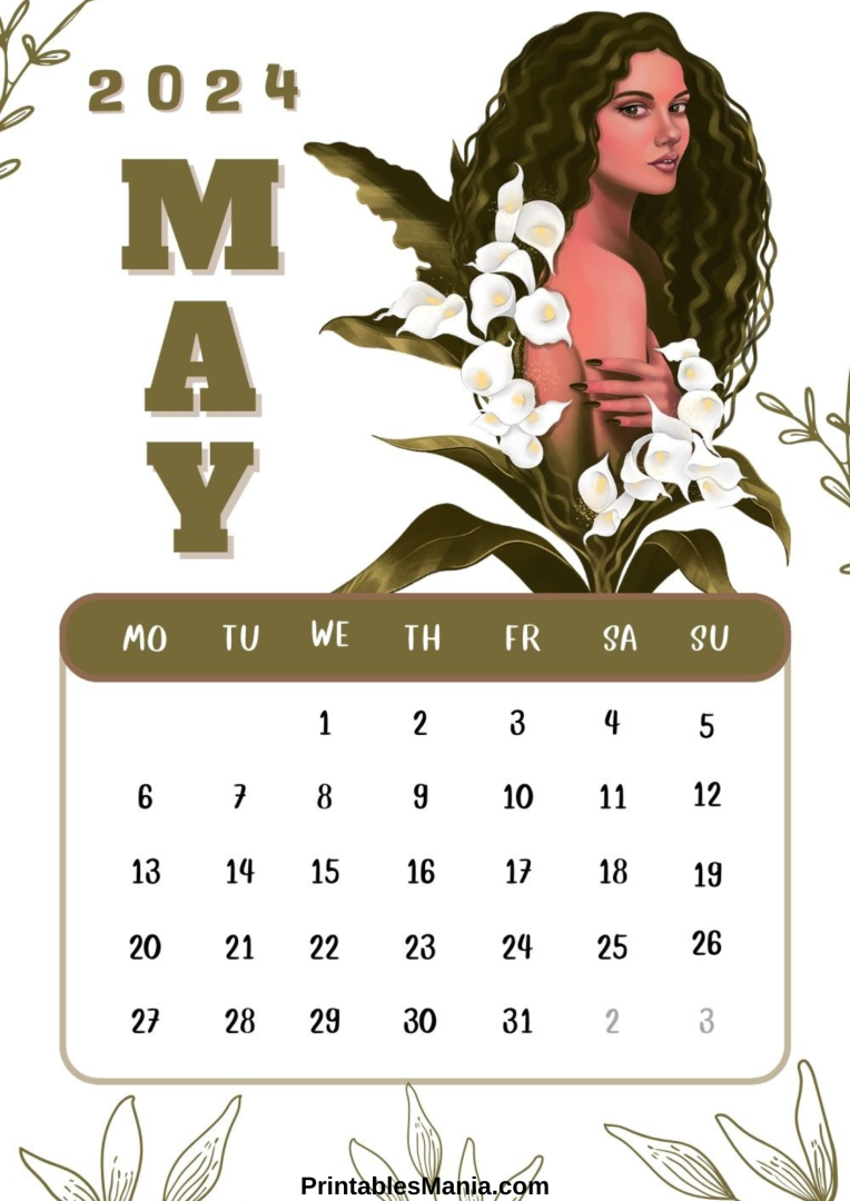 82 Free Printable May 2025 Calendars: Instant PDF Download - Printables ...