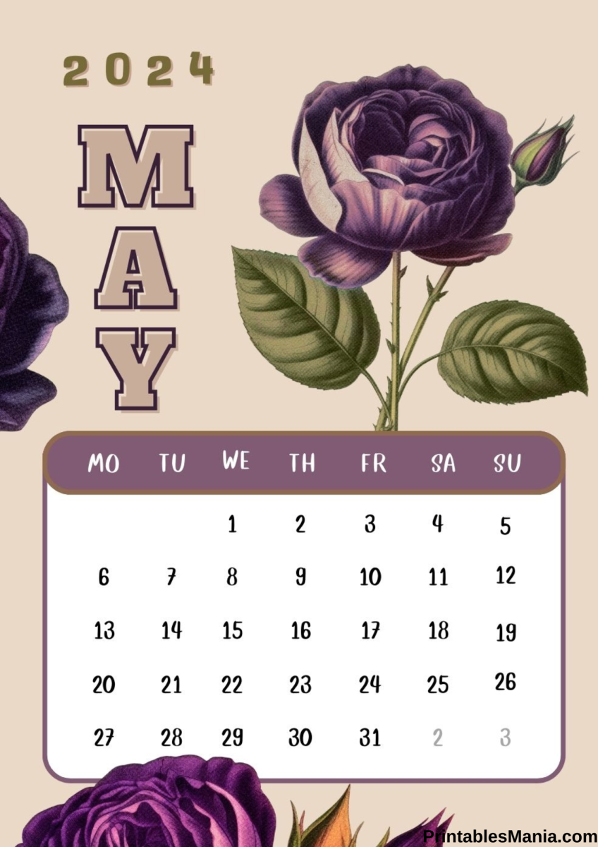82 Free Printable May 2025 Calendars: Instant PDF Download - Printables ...