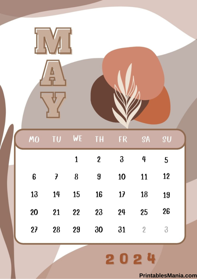 82 Free Printable May 2025 Calendars: Instant PDF Download - Printables ...