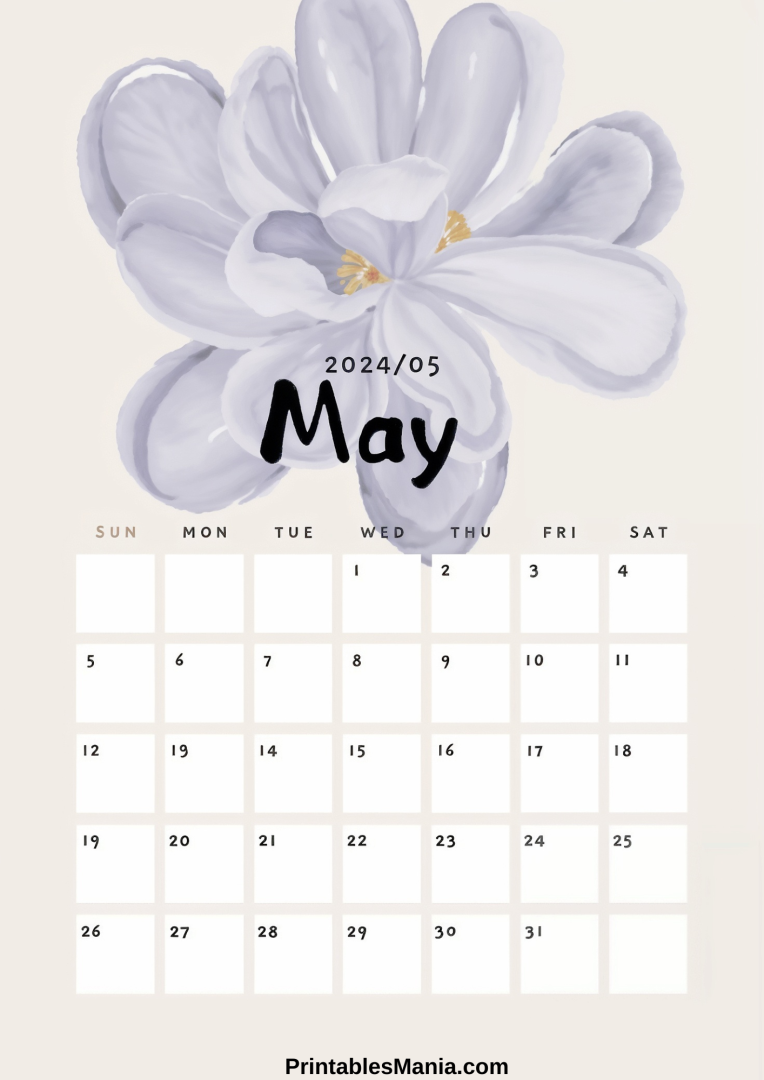 82 Free Printable May 2025 Calendars: Instant PDF Download - Printables ...