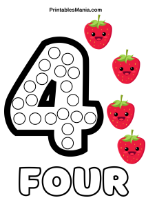 Do A Dot Number Printables - Printables Mania