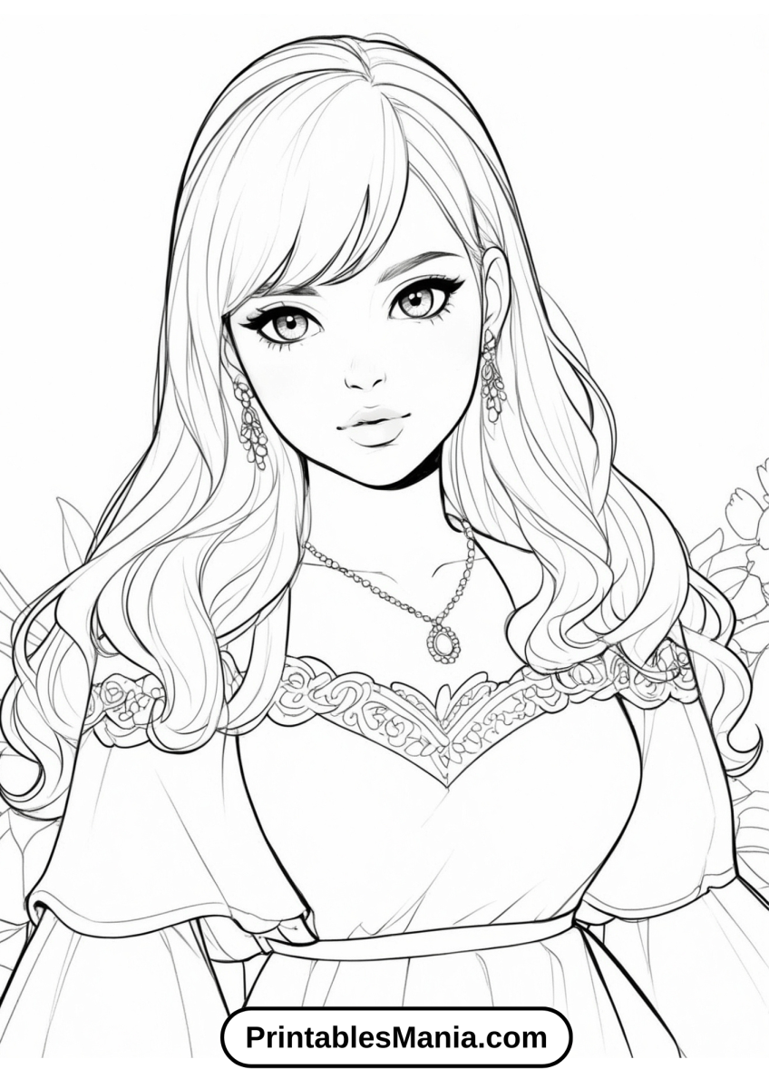 56 Barbie Coloring Pages for Endless Fun - Printables Mania