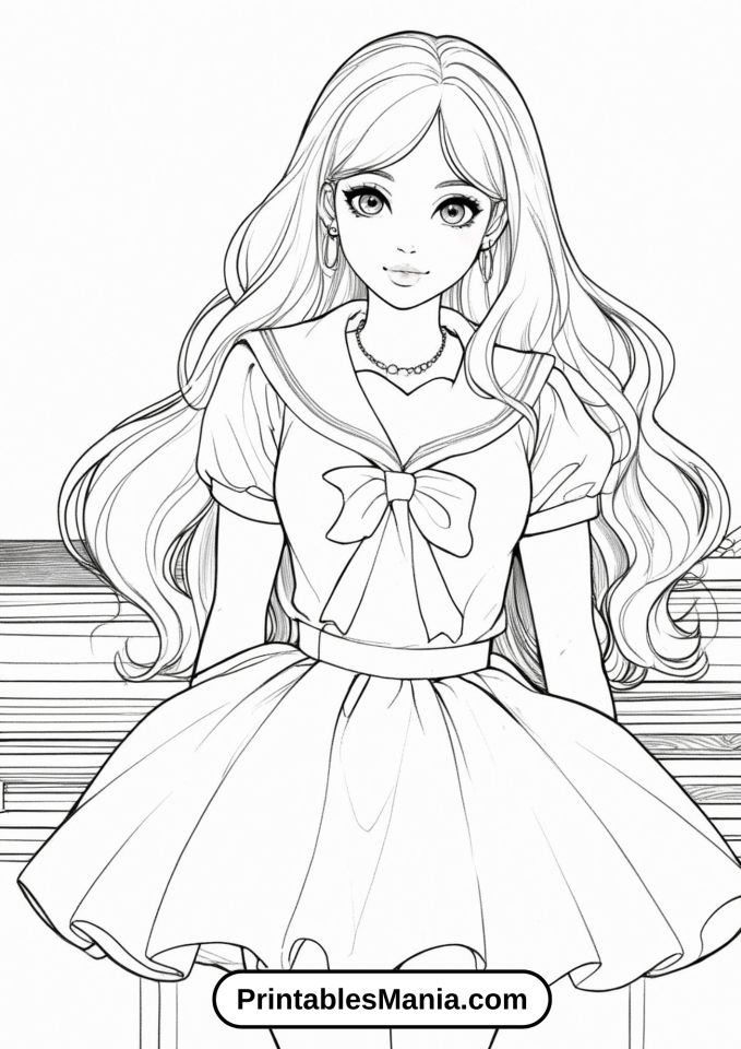 56 Barbie Coloring Pages for Endless Fun - Printables Mania