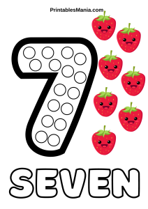 Do A Dot Number Printables - Printables Mania