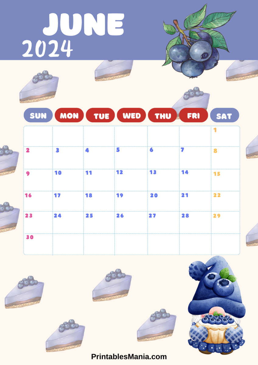 June 2024 Printable Calendars (FREE) - Printables Mania