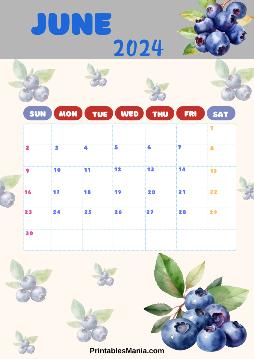 June 2024 Printable Calendars (FREE) - Printables Mania