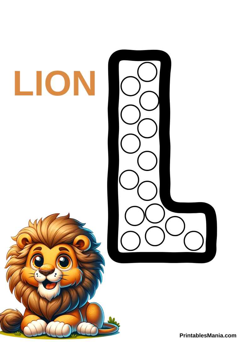 Do A Dot Letter Printables - Printables Mania