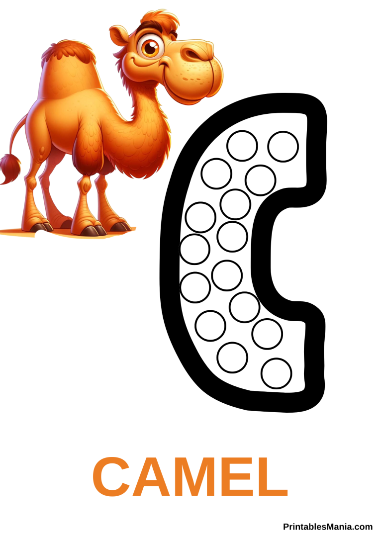 Do A Dot Letter Printables - Printables Mania