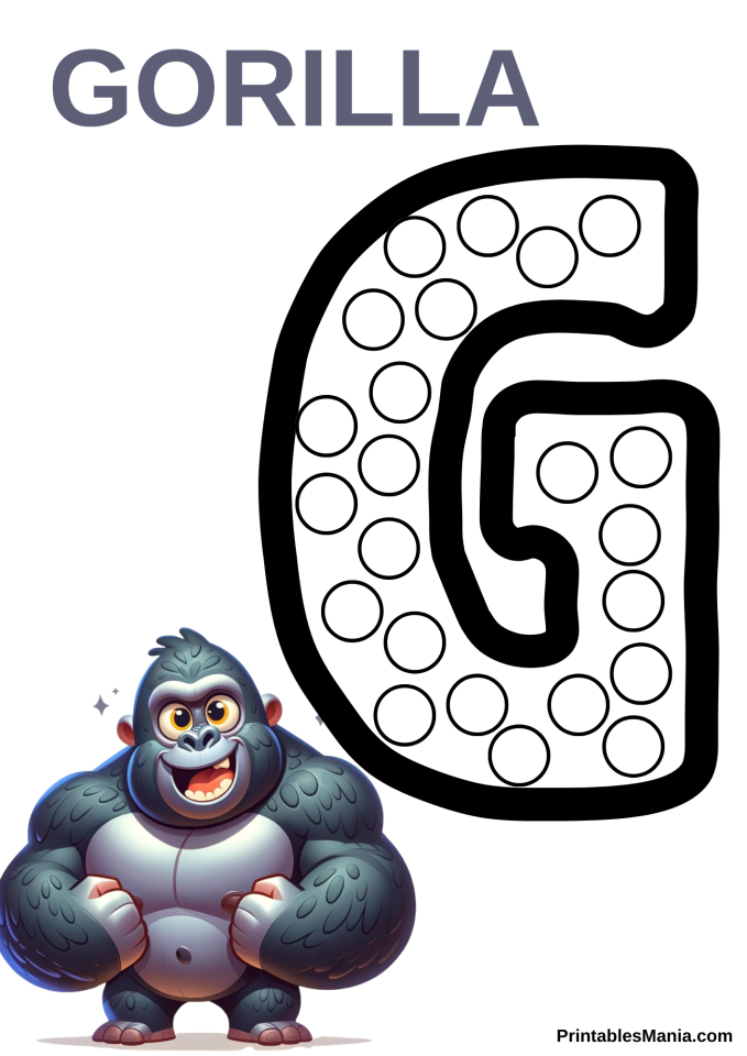 Do A Dot Letter Printables - Printables Mania