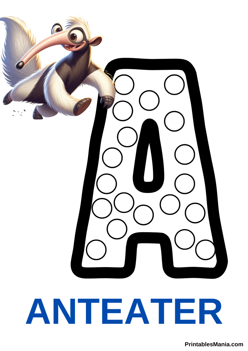 Do A Dot Letter Printables - Printables Mania