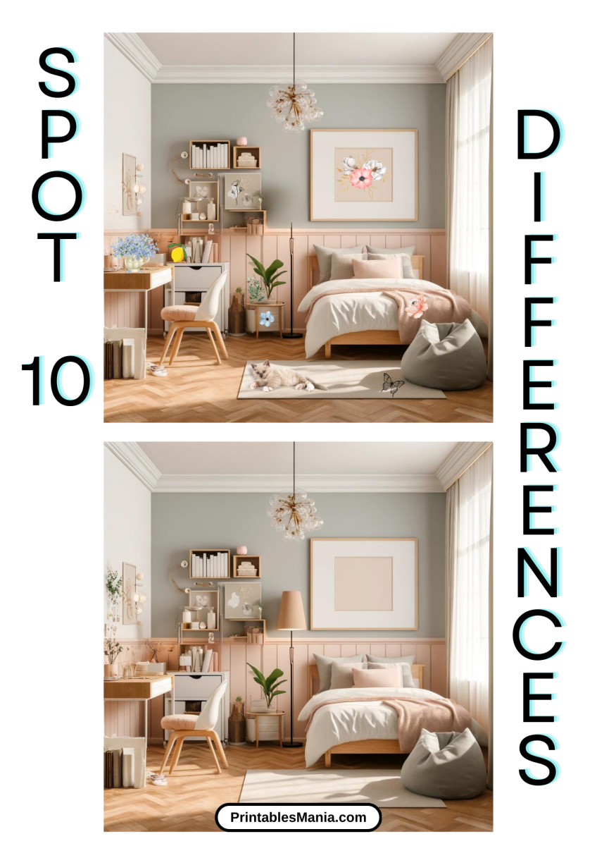 Spot The Difference Printable - Printables Mania