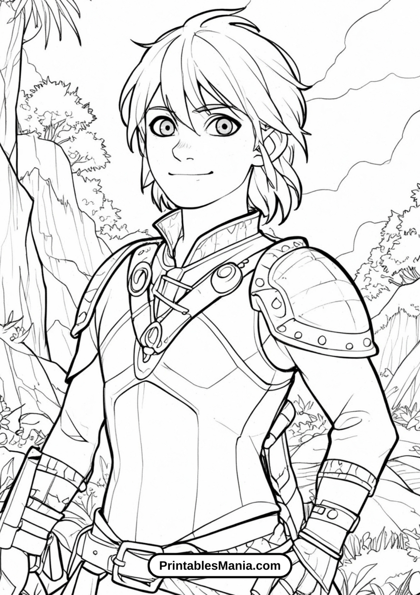 How to Train Your Dragon Coloring Pages Printable - Printables Mania