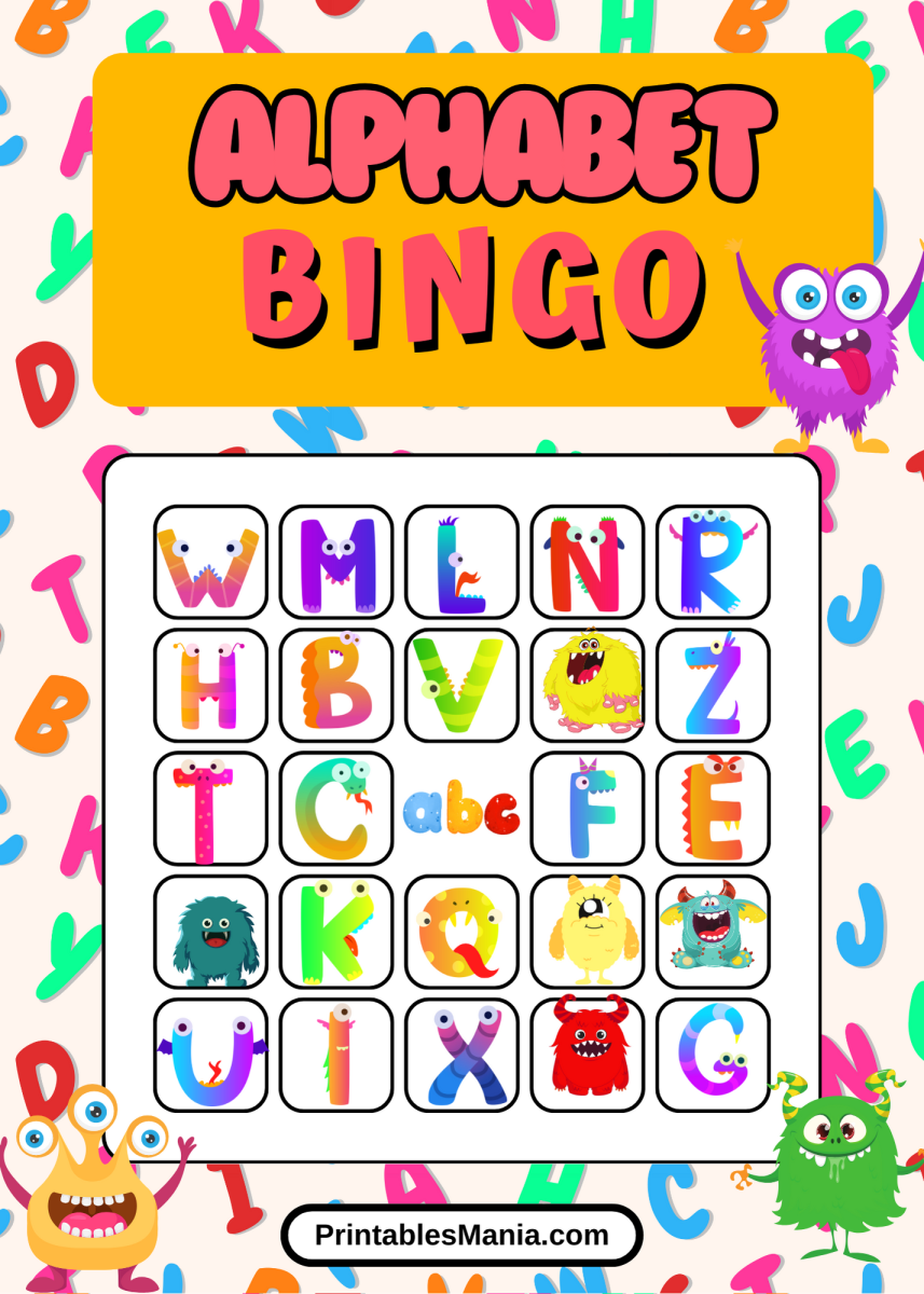 Alphabet Bingo Printable - Printables Mania