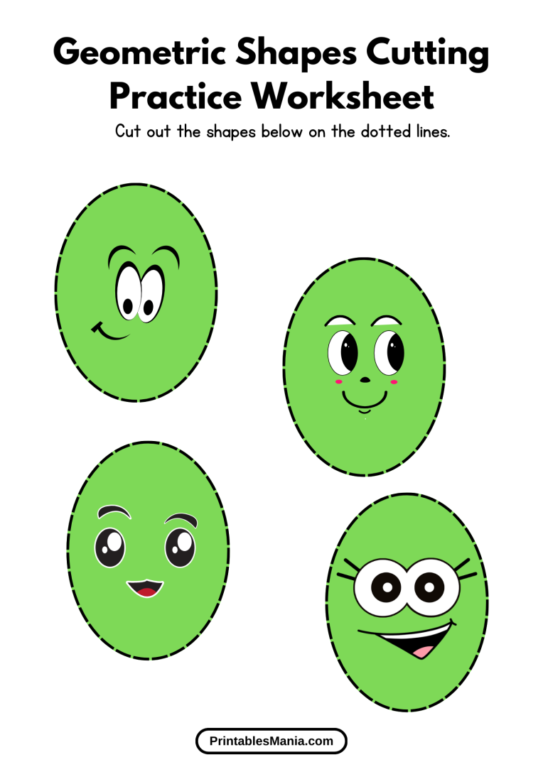 Free Printable Cutting Activities - Printables Mania