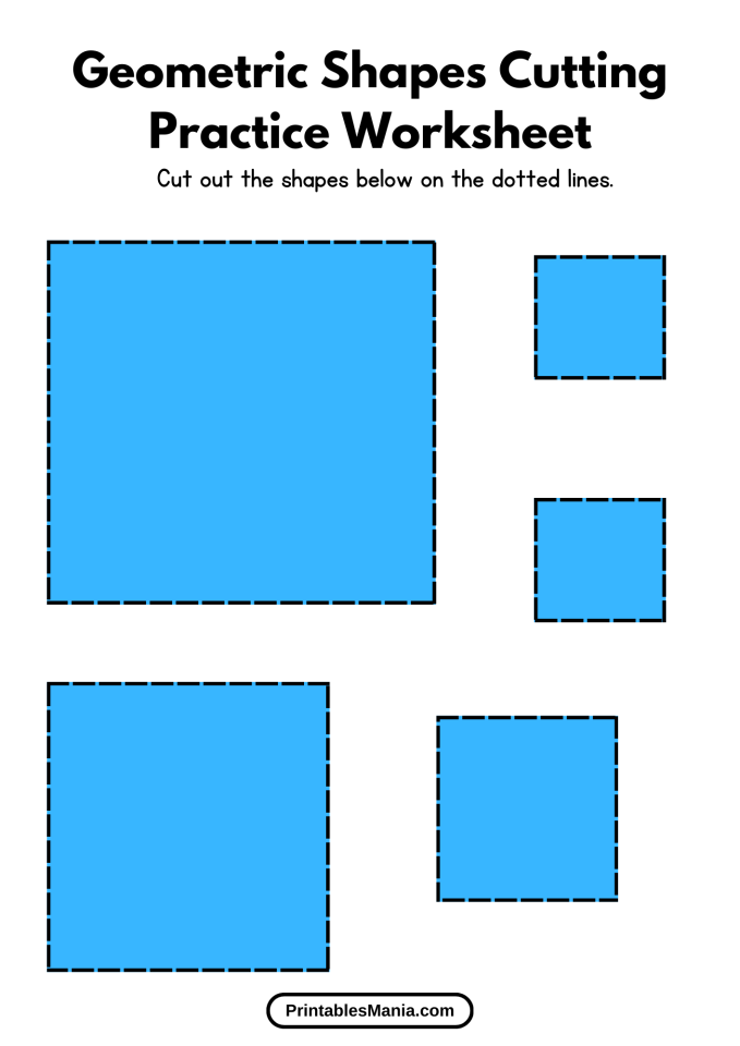 Free Printable Cutting Activities - Printables Mania