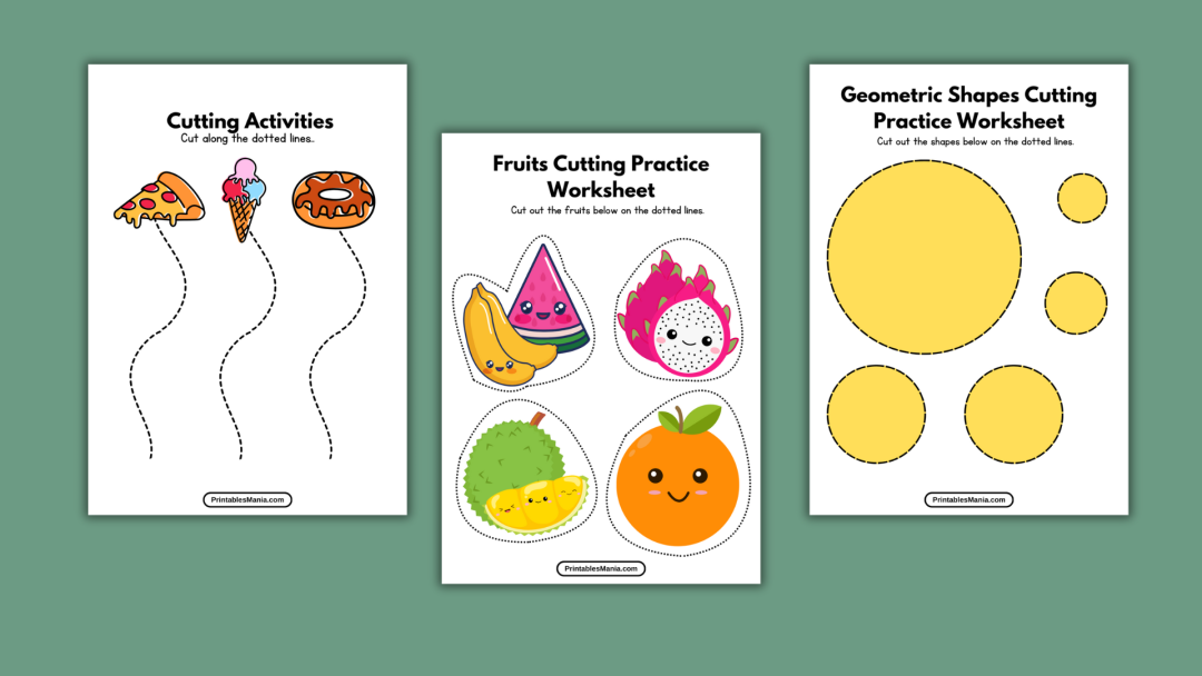 Free Printable Cutting Activities - Printables Mania