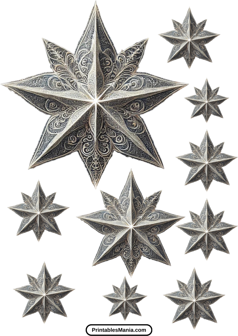 Star Cut Out Printable - Printables Mania