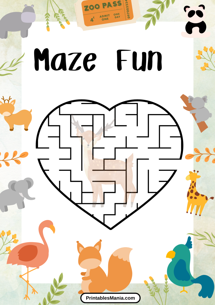 Printable Mazes For Kids - Printables Mania