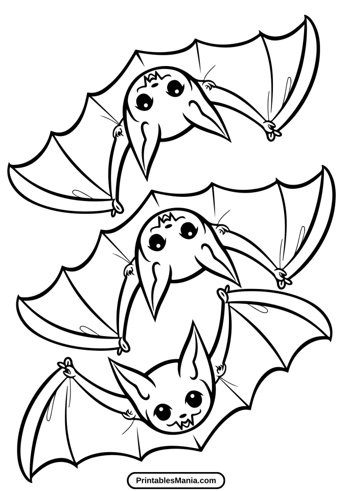 Bat Template Printable - Printables Mania
