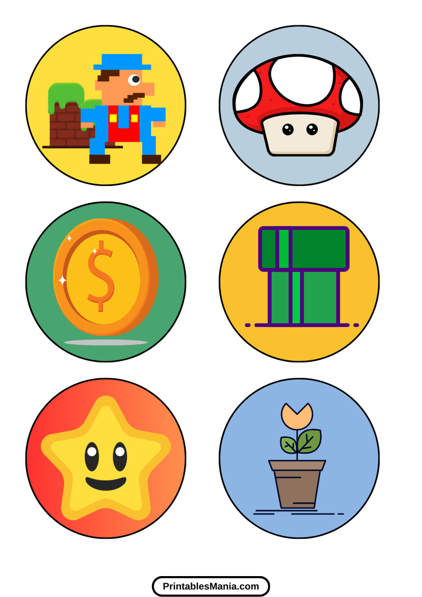 Free Printables Cupcake Toppers - Printables Mania