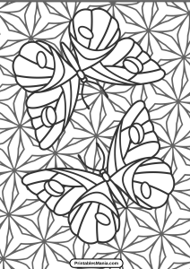 Butterfly Coloring Pages - Printables Mania