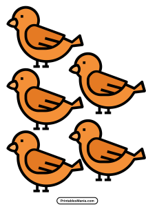 Bird Printable Template - Printables Mania