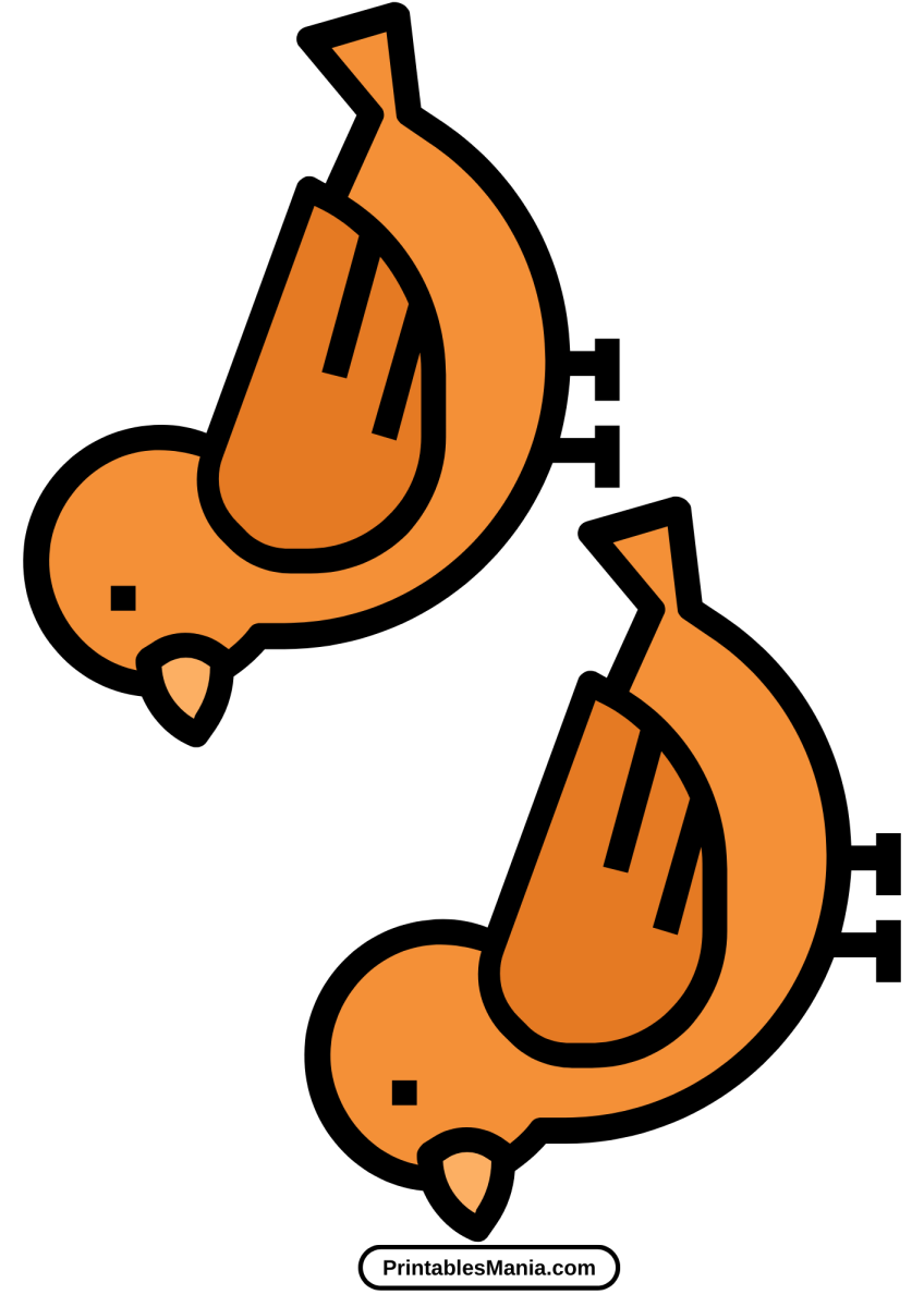 Bird Printable Template - Printables Mania