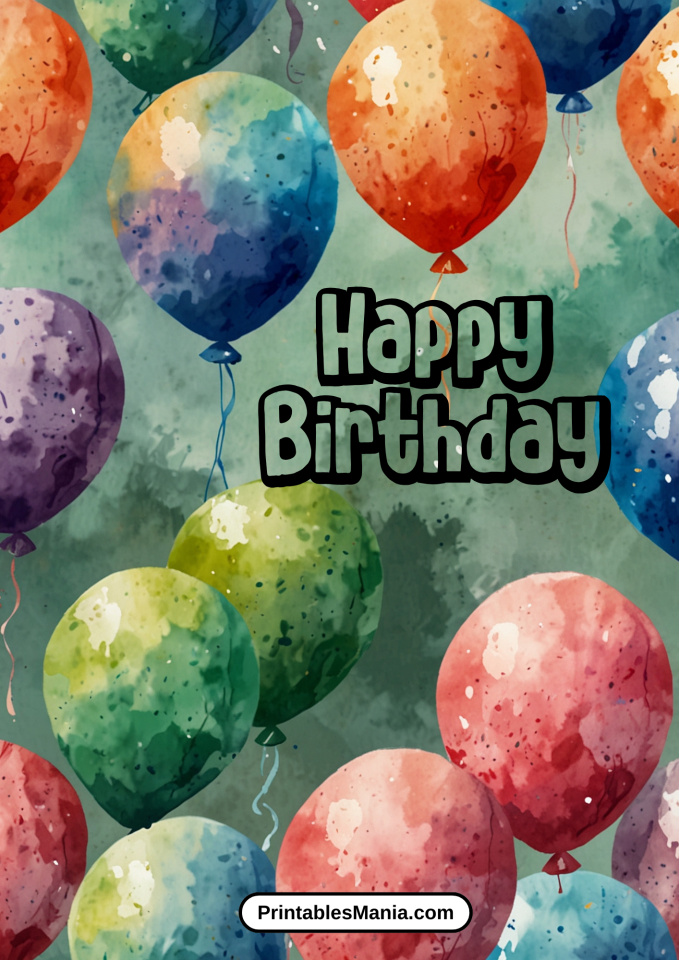 Printable Birthday Cards - Printables Mania