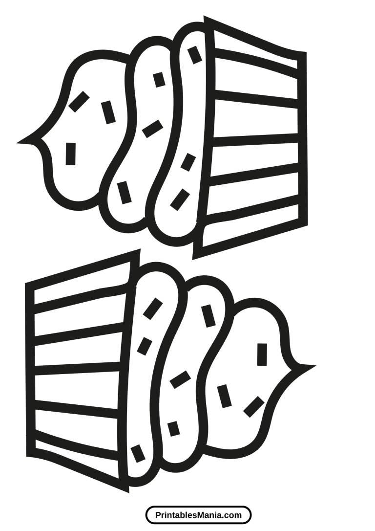 Printable Cupcake Template - Printables Mania