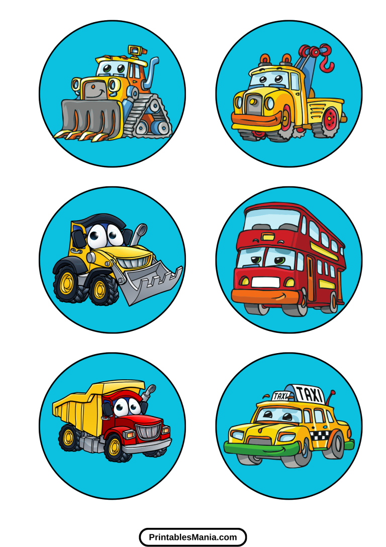 Free Printables Cupcake Toppers - Printables Mania