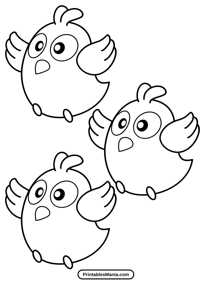 Bird Printable Template - Printables Mania