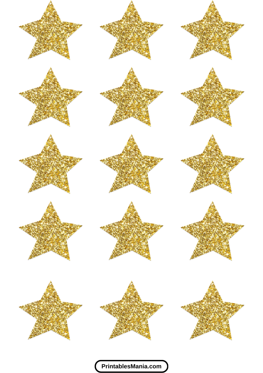 Star Cut Out Printable - Printables Mania