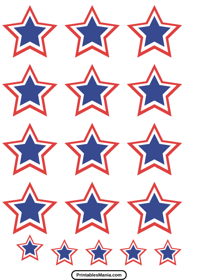 Star Cut Out Printable - Printables Mania