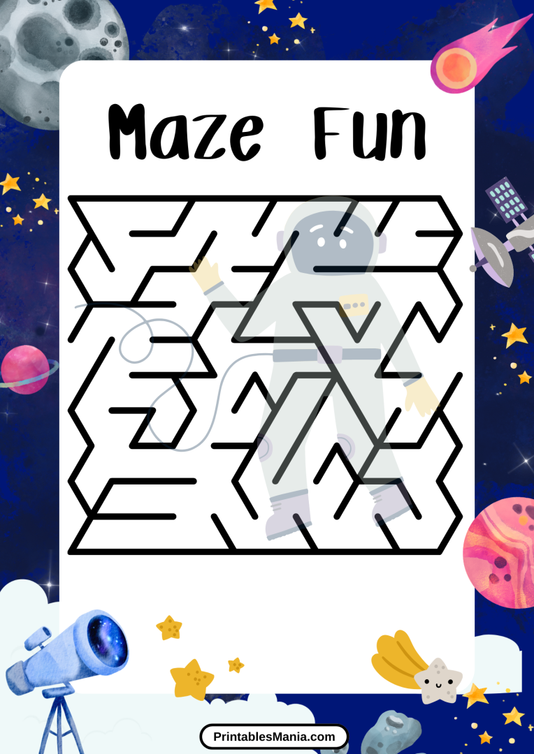 Printable Mazes For Kids - Printables Mania