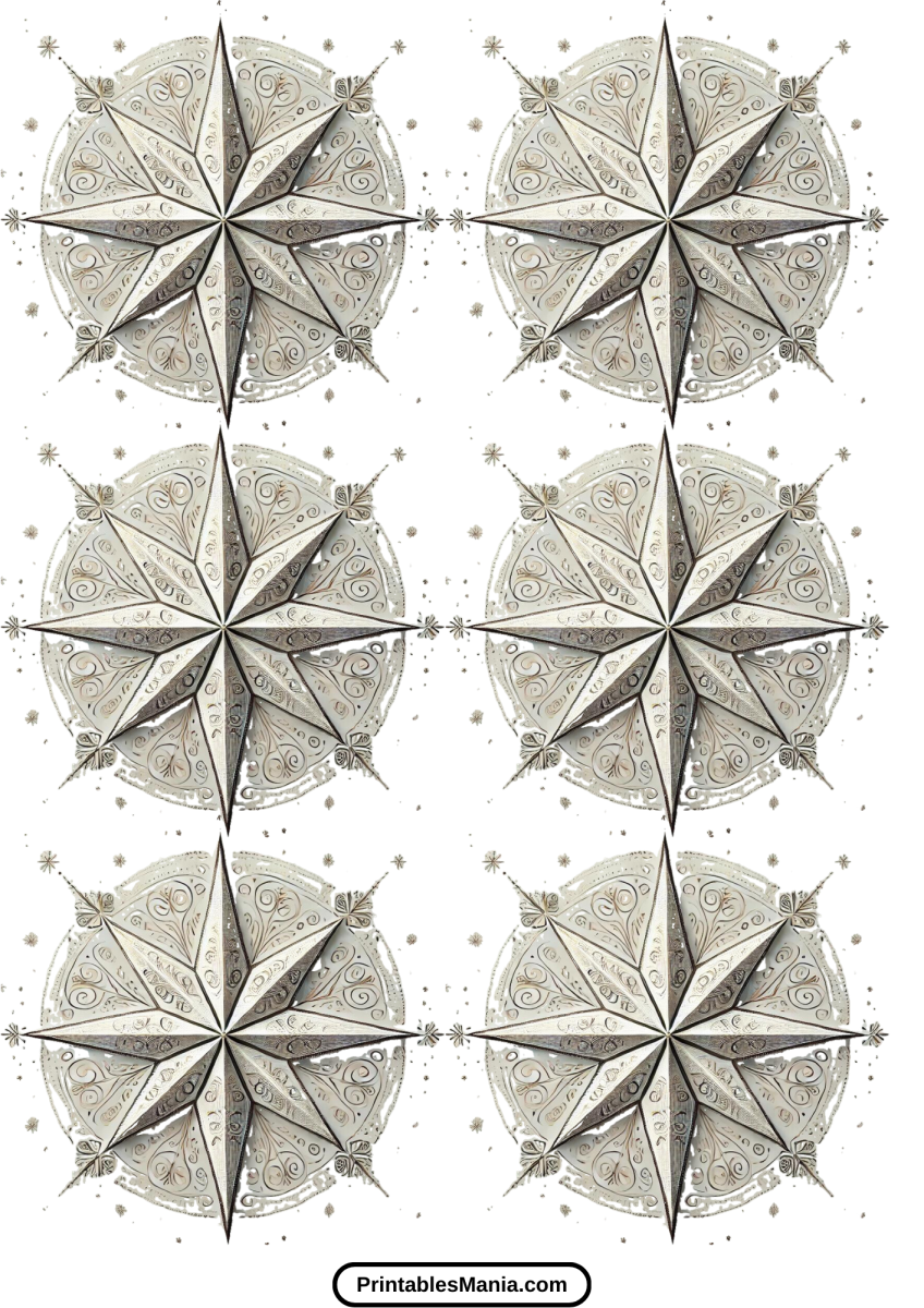 Star Cut Out Printable - Printables Mania