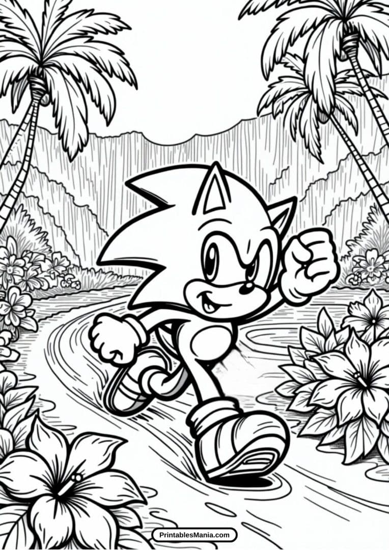 Sonic 3 Coloring Pages - Printables Mania