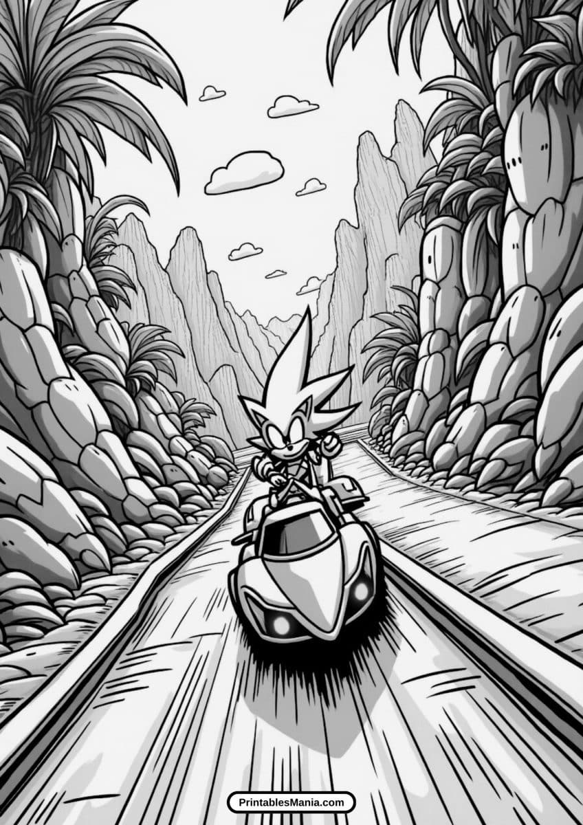 Sonic 3 Coloring Pages - Printables Mania
