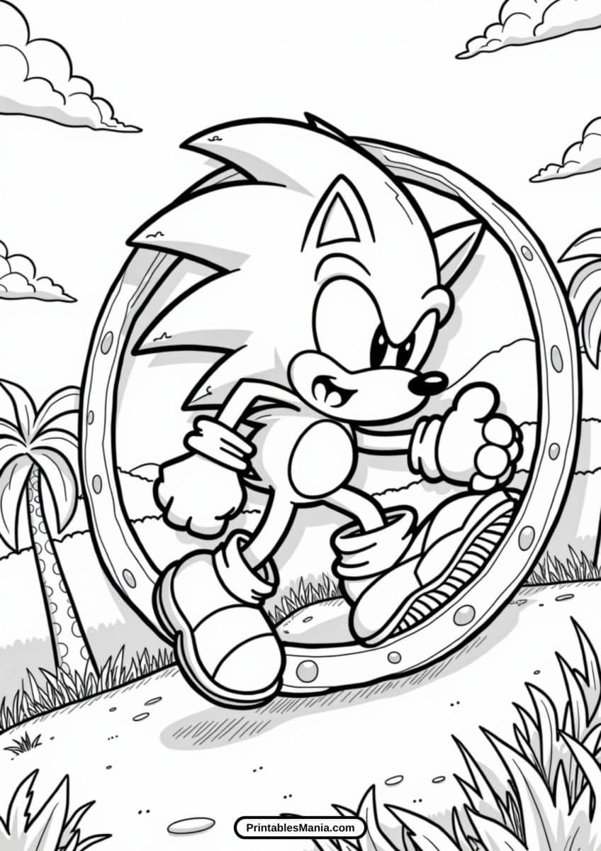 Sonic 3 Coloring Pages - Printables Mania