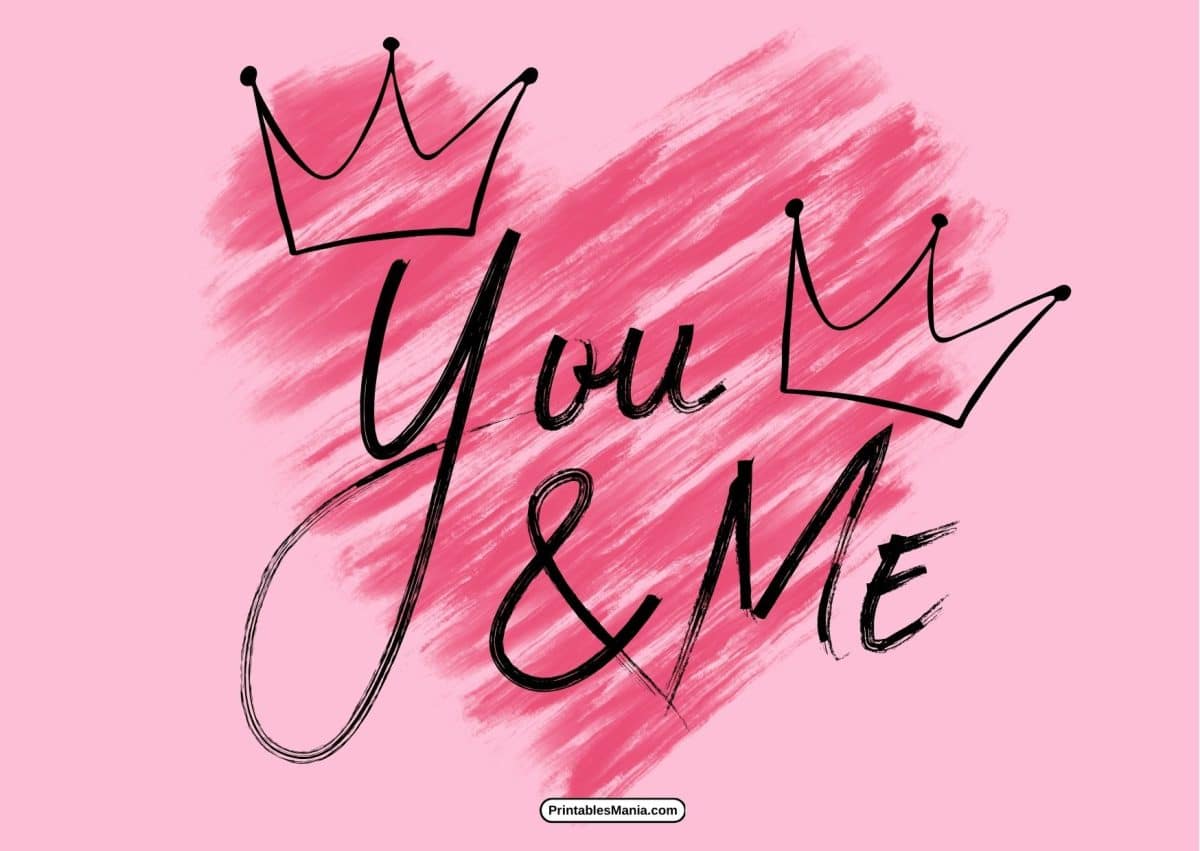 Valentine's Day Printable Card - Printables Mania
