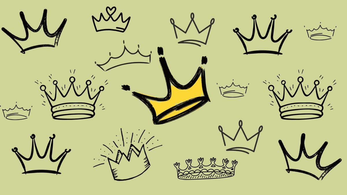 Crown Drawing Ideas Easy - Printables Mania