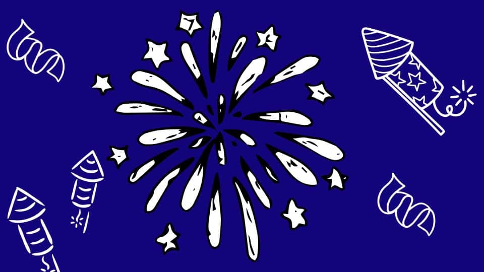 Fireworks Drawing Ideas Easy - Printables Mania