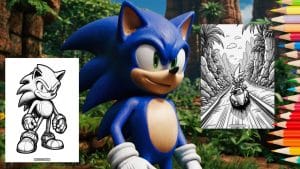 Sonic 3 Coloring Pages - Printables Mania