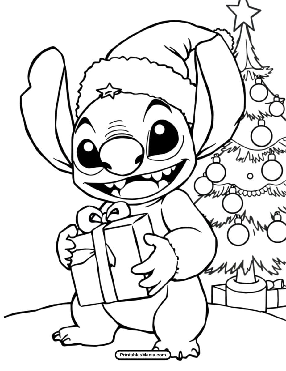 Stitch Coloring Pages - Printables Mania