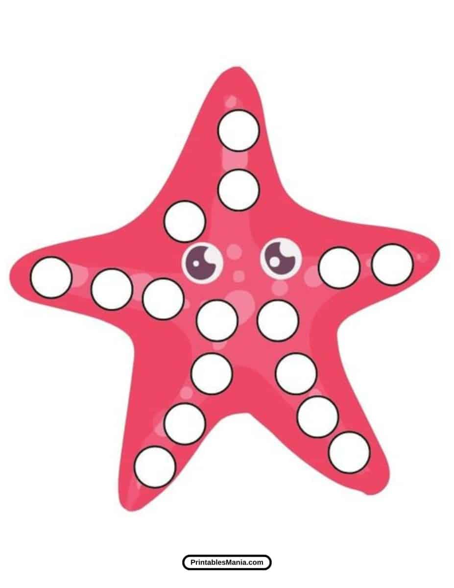 Dot Marker Coloring Pages Free - Printables Mania